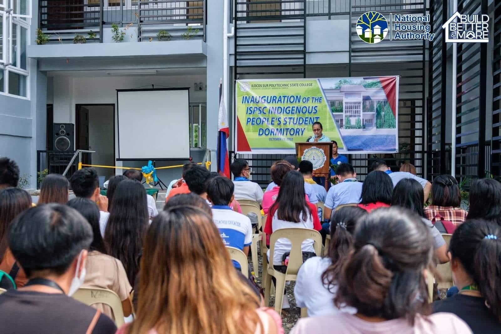 Dormitoryo para sa IP students , pinasinayaan sa Ilocos Sur