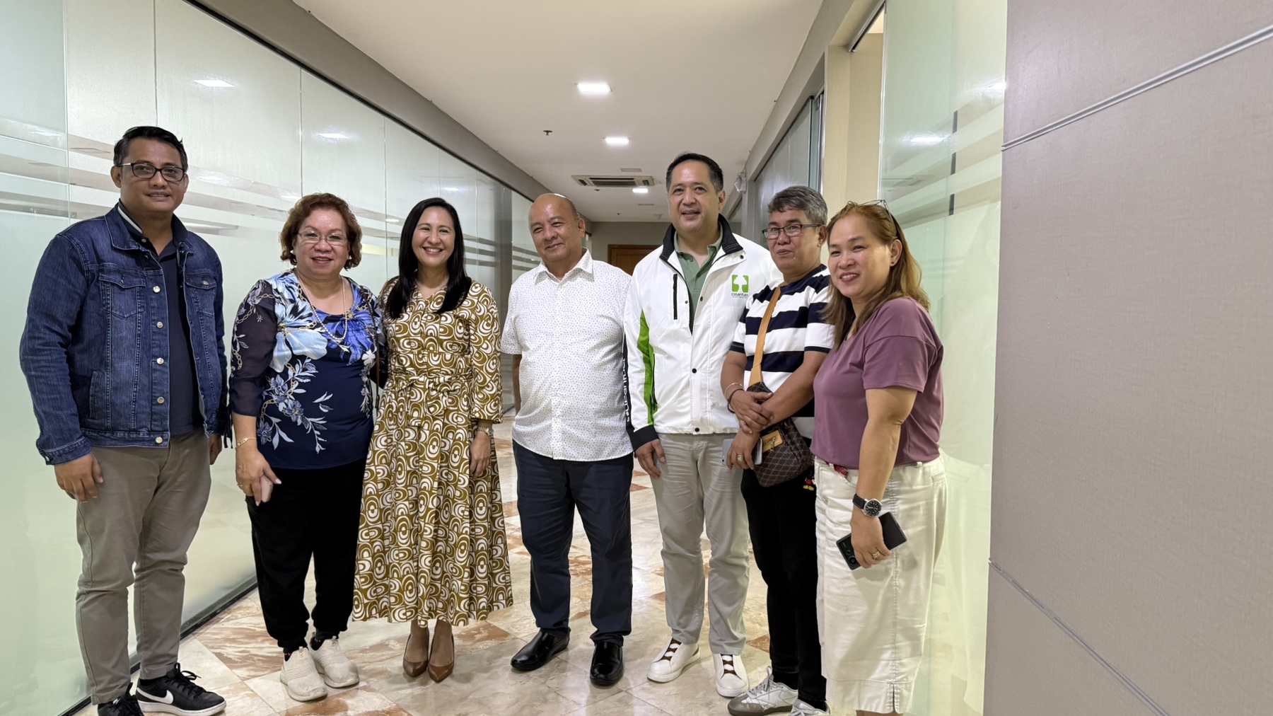Mayor Joy Belmonte, Cong. Bong Suntay, and Councilor Miggy Suntay push ...